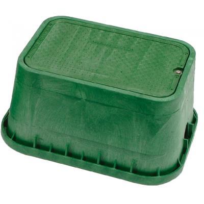 MJAbbott Direct - Carson Brooks Jumbo Green rectangular valve box and cover