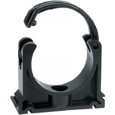 MJAbbott Direct - 90mm MDPE black pipe clamp with clip