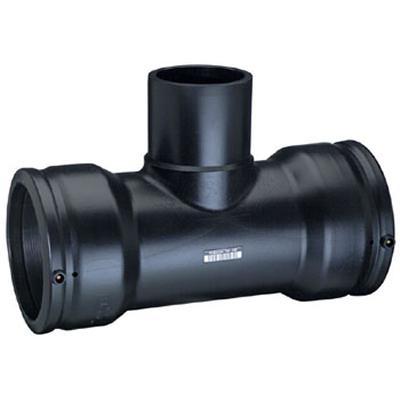 MJAbbott Direct - 180mm Plasson EF 90° equal tee - PE100 black