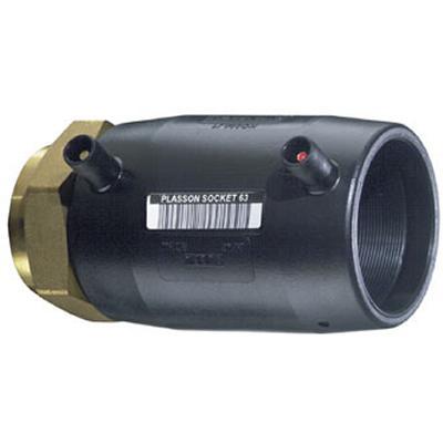 MJAbbott Direct - 63mm - 2'' Plasson EF to brass female transition ...