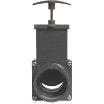 MJAbbott Direct - 160mm slide valve with in PVC-ABS. Glued PVC socket ...