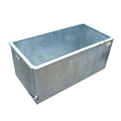 MJAbbott Direct - 4' x 18'' x 16'' galvanised water trough - 48 gallons ...