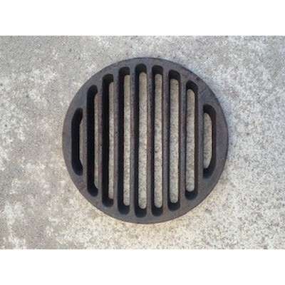 MJAbbott Direct - 225mm Twinwall SWR Gully Pot cast iron grid - 265mm x 13