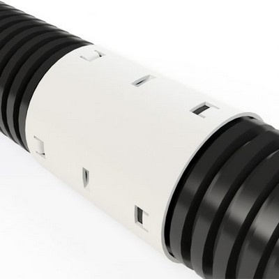 MJAbbott Direct - 80mm land drainage pipe connector
