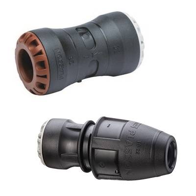 MJAbbott Direct - 22mm x 19-22mm Plasson 10017C 22mm Copper x Universal Pushfit coupling